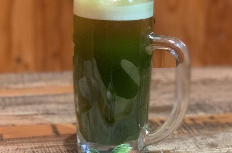 Isang tindahan kung saan maaari kang uminom ng matcha beer sa Tokyo ...